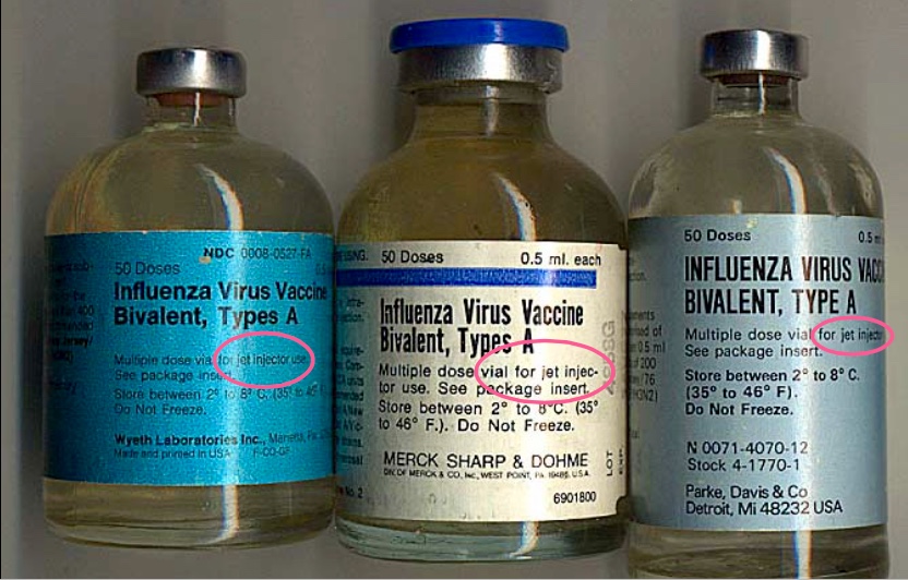 Jet injector multi-dose vial image | Veterans Claims Help
